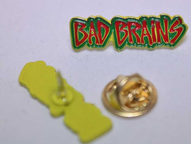 BAD BRAINS METAL PIN | Dirty Old Shop
