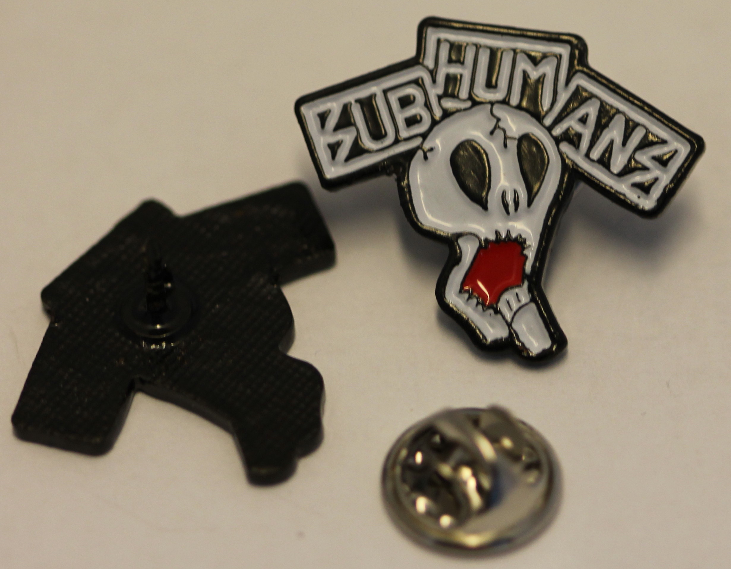 SUBHUMANS METAL PIN | Dirty Old Shop