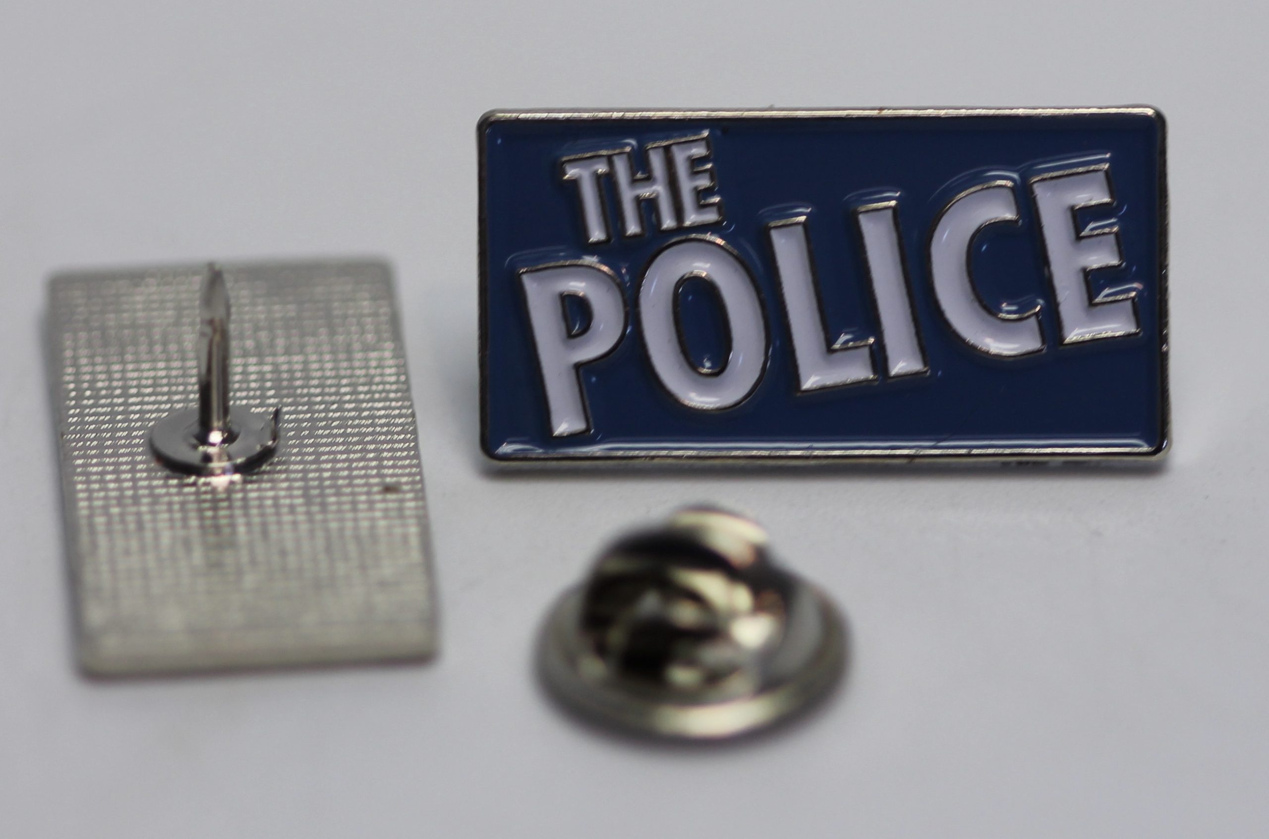 POLICE METAL PIN | Dirty Old Shop