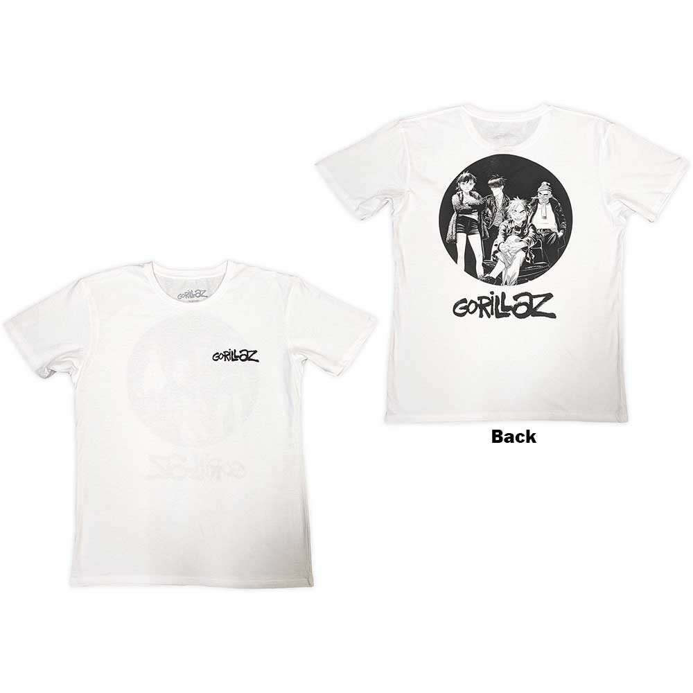 Gorillaz Song Machine Brush Logo T-SHIRT | Dirty Old Shop